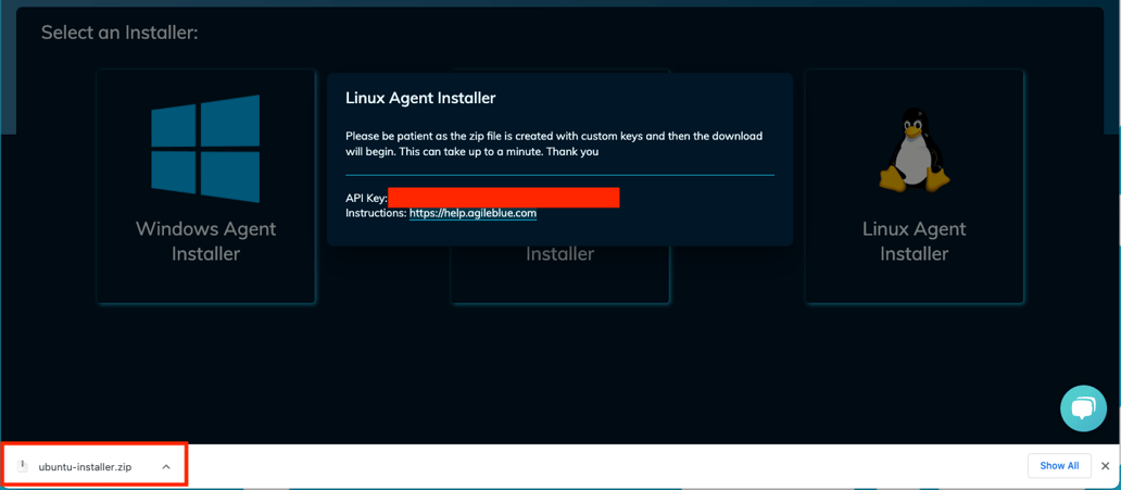Installing The Linux Cerulean Agent