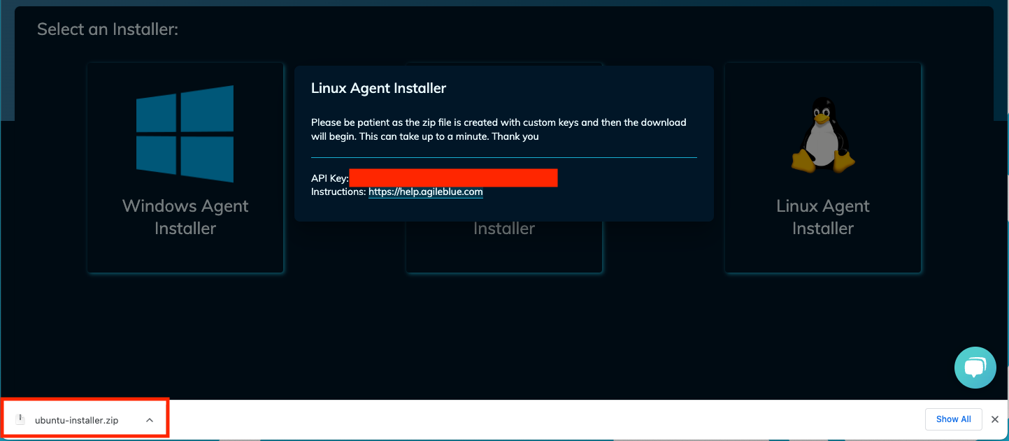 Installing The Linux Cerulean Agent