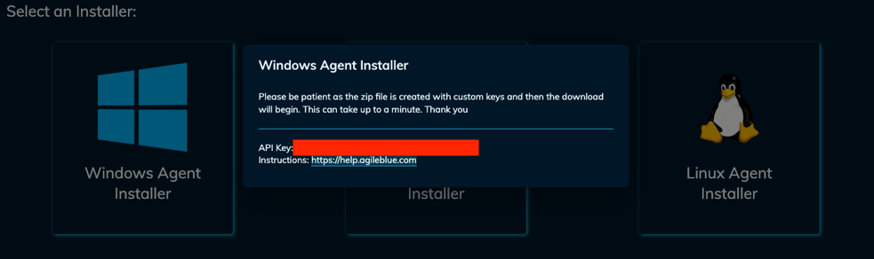 Installing The Windows Cerulean Agent
